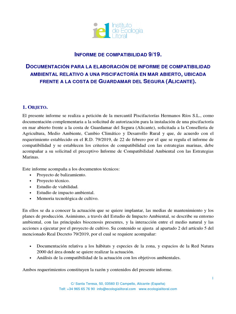63b INFORME JUST. ARCC | PDF | Entorno natural | Contaminación