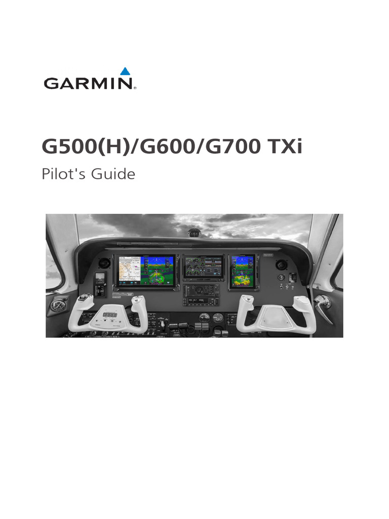 G500-G600 TXi Pilot's Guide | PDF | Aircraft | Aviation
