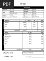 Paystub Auto 2209 | PDF | Social Security (United States) | Income Tax ...