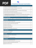 OSCE Checklist HINTS Exam | PDF | Self-Improvement