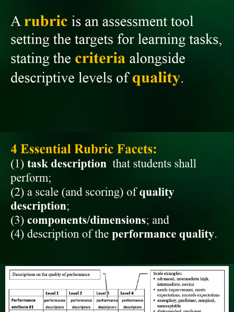 Rubric Tos | PDF | Rubric (Academic) | Cognitive Science Rubric Tos | PDF | Rubric (Academic) | Cognitive Science