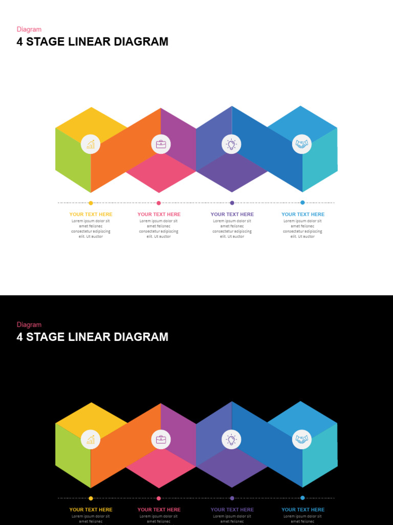 Staged Diagram Template - 4x3 | PDF | Tullii