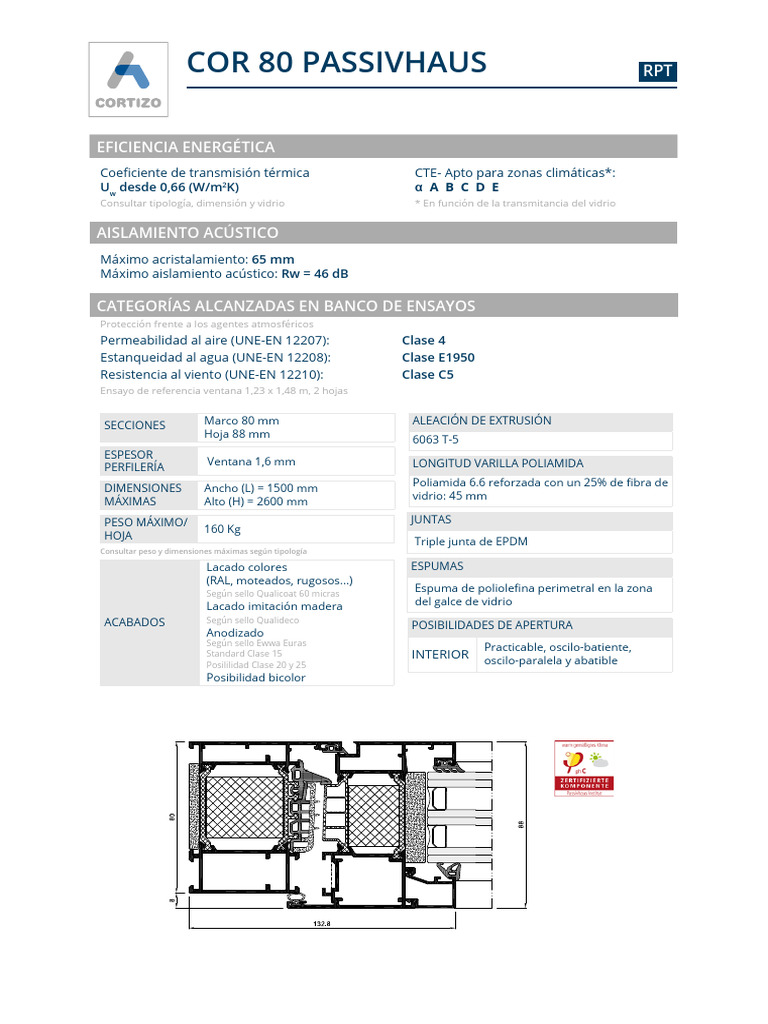 COR 80 Industrial Passivhaus RPT | PDF | Construyendo tecnología ...
