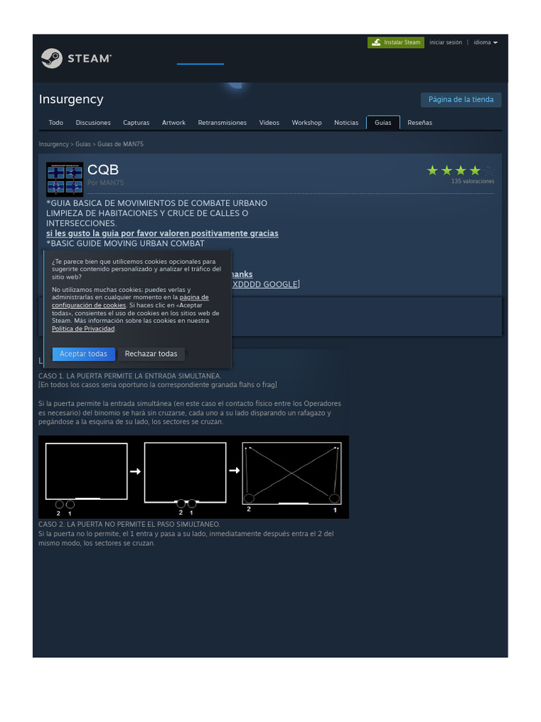 Guía Tácticas de Combate CQB | Descargar gratis PDF | Cookie HTTP