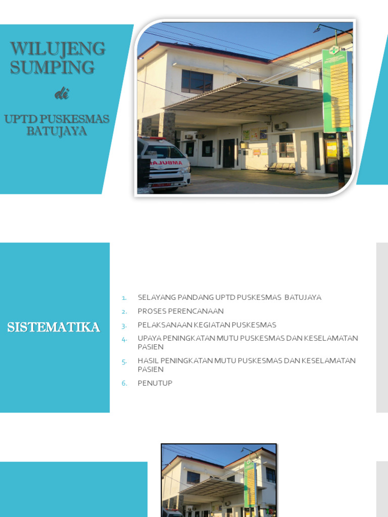 PEMAPARAN PROFIL Puskesmas Batujaya | PDF