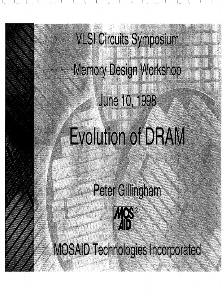 Evolution of DRAM | PDF
