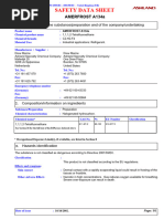 R134a Safety Data Sheet Overview | PDF