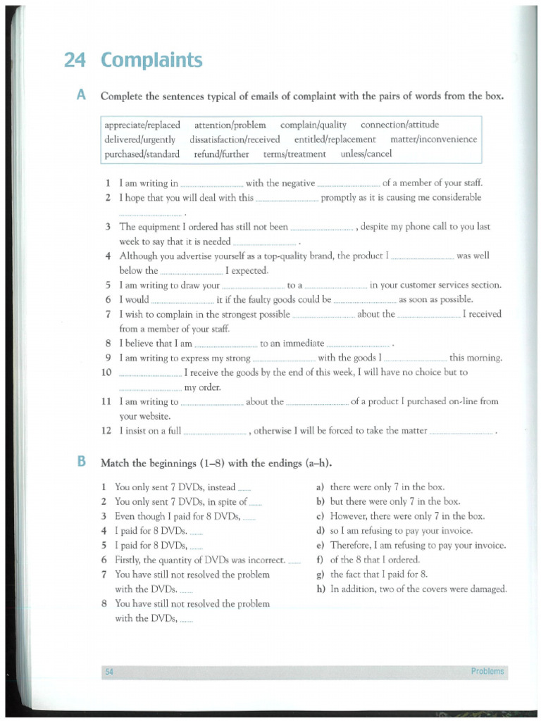 24 Complaints | PDF