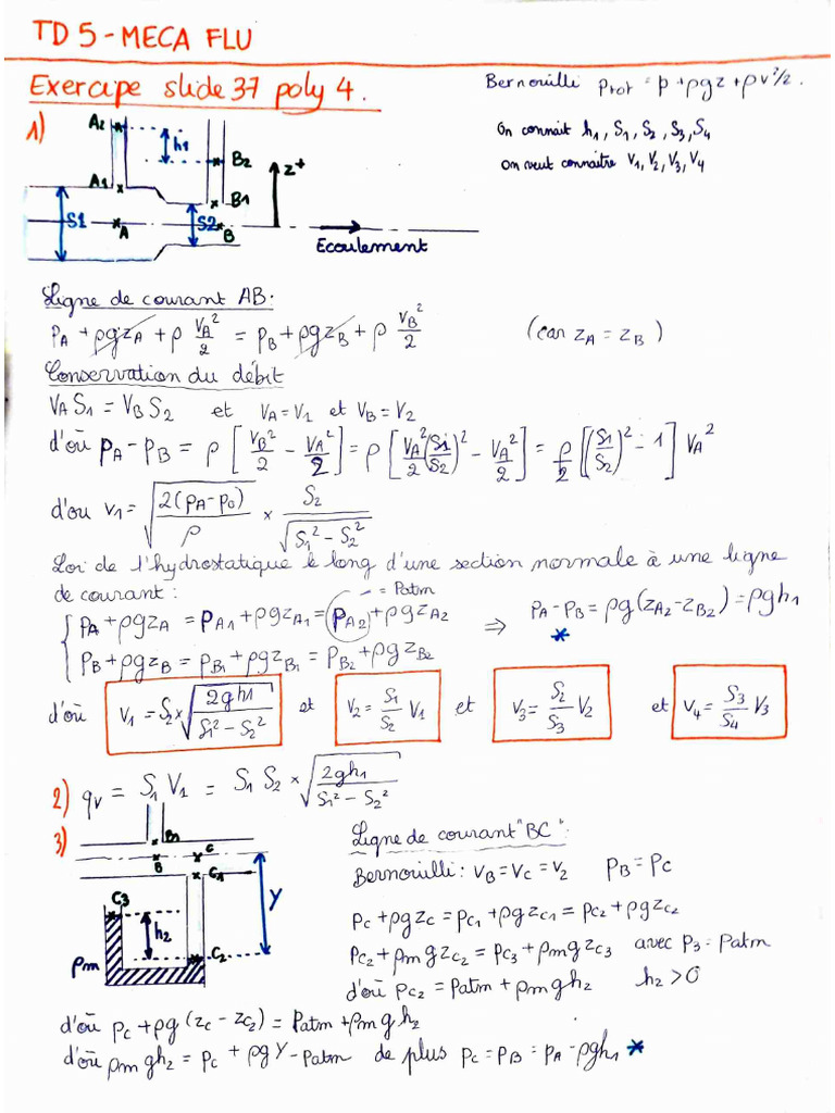 TD Meca Flu 1-15-22 | PDF