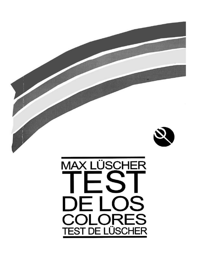 Max Luscher Test de Los Colores Test de | PDF