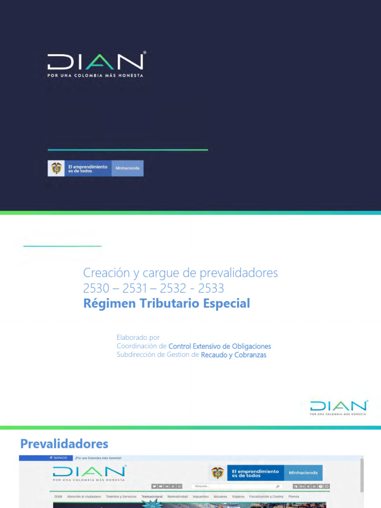 Creacion y Carga de Prevalidadores RTE | PDF | Informática | Software
