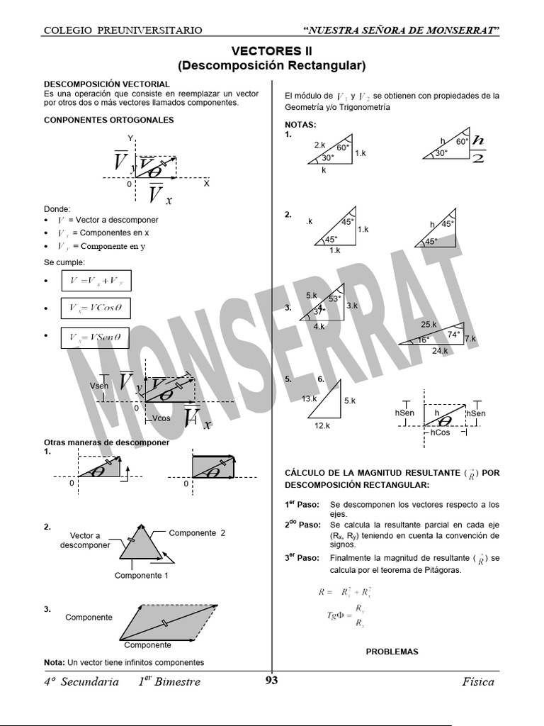 2. Vectores II | PDF | Vector Euclidiano | Movimiento (física) 2. Vectores II | PDF | Vector Euclidiano | Movimiento (física)