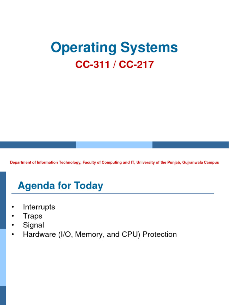 OS - Lecture 02 Operating System | PDF | Operating System | Process (Computing)