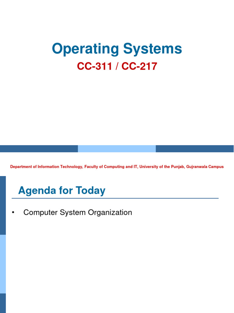 Operating system notes | PDF