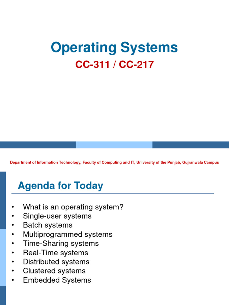 Operating system notes | PDF | Operating System | Computer Data Storage
