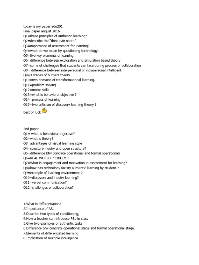 Different types of notes | PDF | Learning | Psychological Concepts