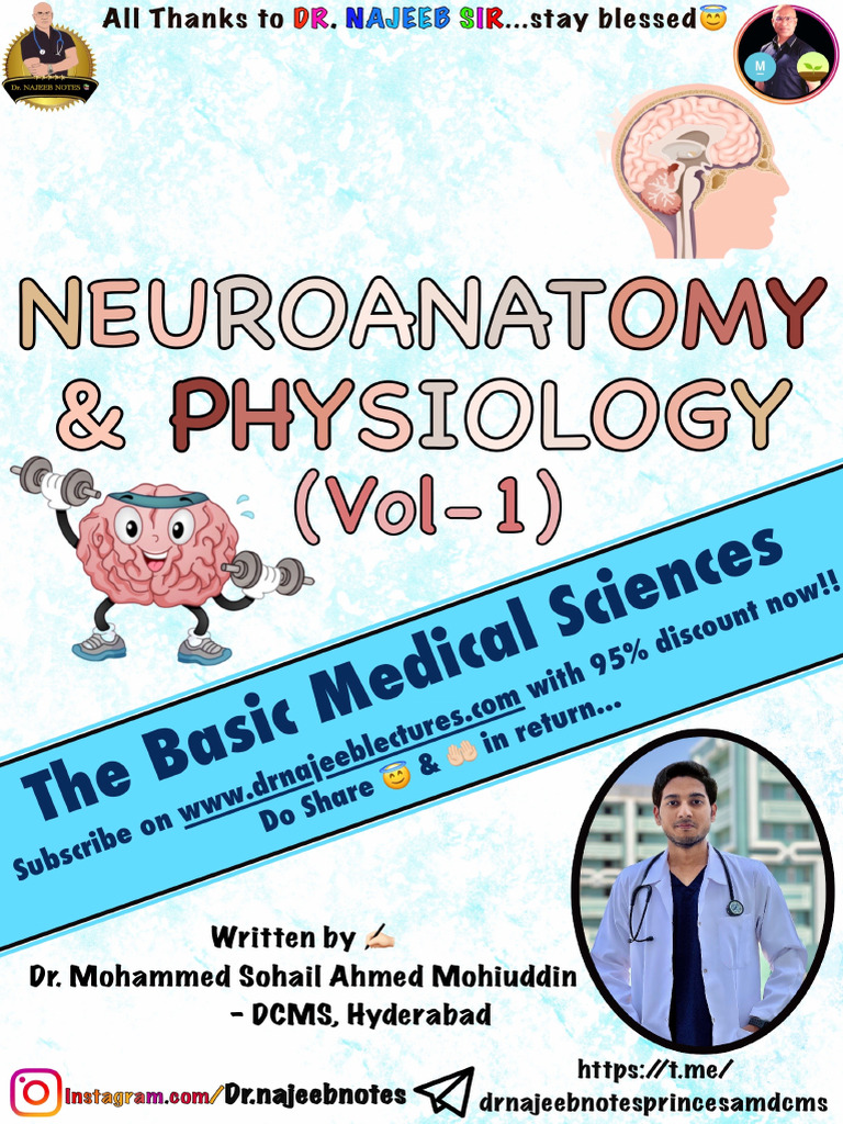 Neuro Anat and Physio Vol-1 | PDF