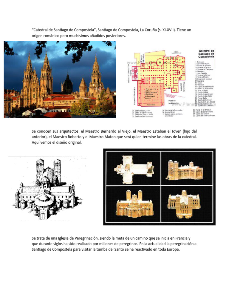 Catedral de Santiago de Compostela | PDF | Diseño arquitectonico | Arquitectura