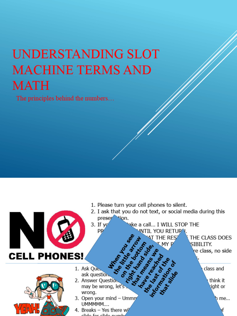 Understanding Slot Machine Terms and Math 2017 | PDF | Slot Machine