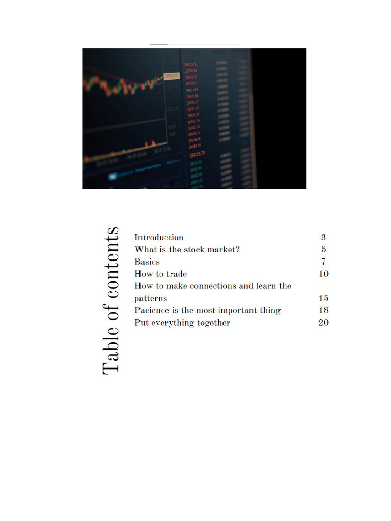 Stock Market e Book | PDF | Stocks | Technical Analysis