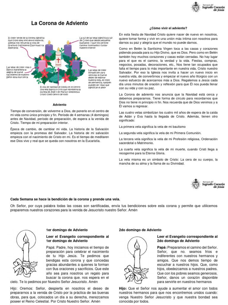 Significado y Tradiciones del Adviento | PDF | Adviento | eucaristía