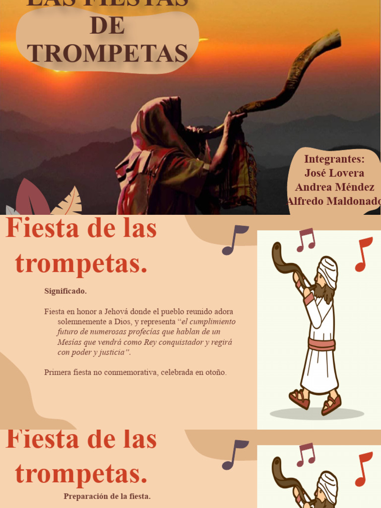 Fiesta de las Trompetas en la Biblia | PDF | Arte | Historia