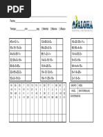 1.º Primaria Oaoa | PDF | Aprendizaje