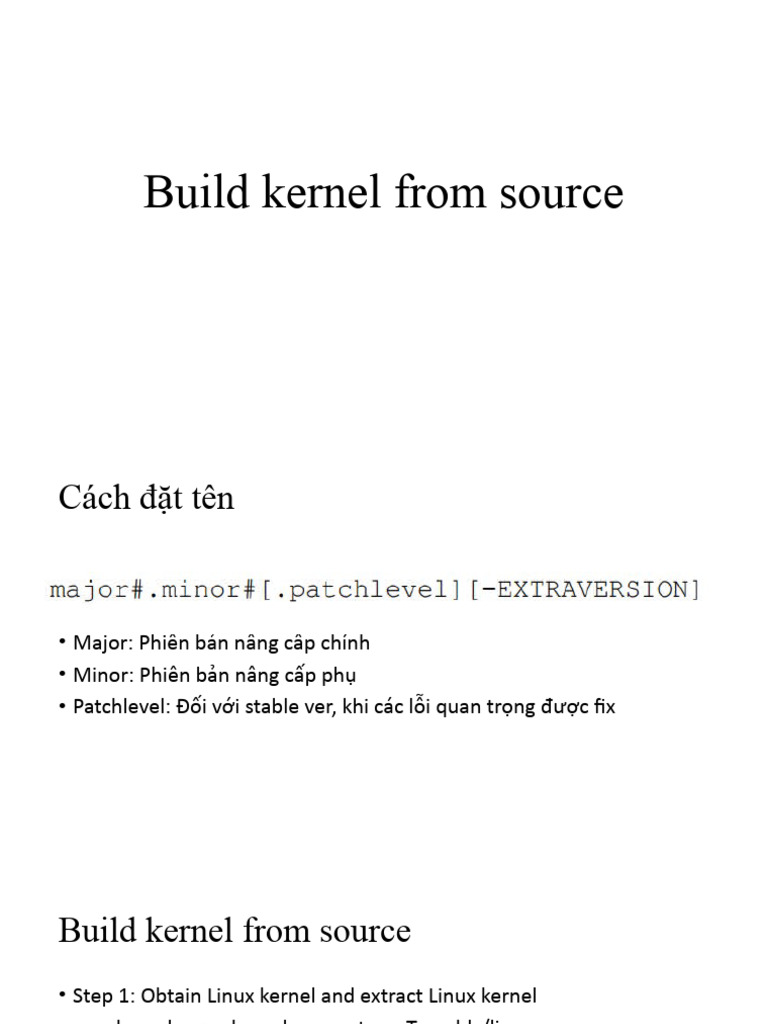 3 - Build and Recompile Kernel | PDF | Booting | Computer Engineering