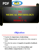 Introduction To Human Physiology | PDF | Human Body | Homeostasis