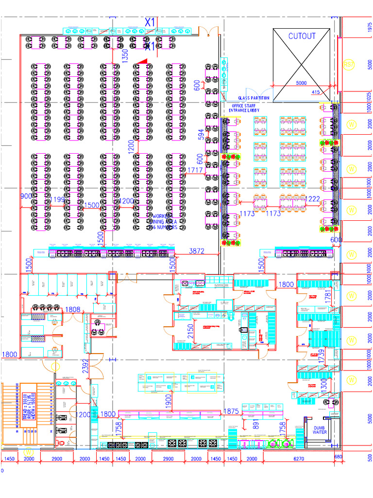 Mezzanine Floor Plan-Model | PDF | Sink | Room