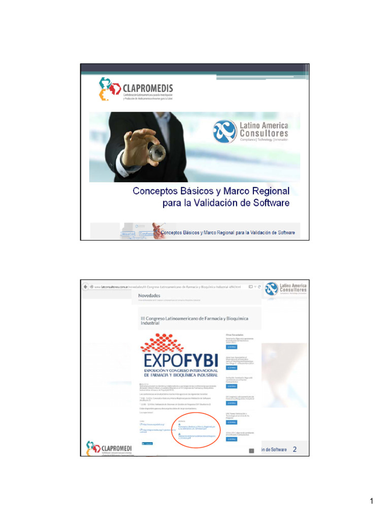 Conceptos Básicos y Marco Regional para La Validación de Software | PDF | Verification And ...