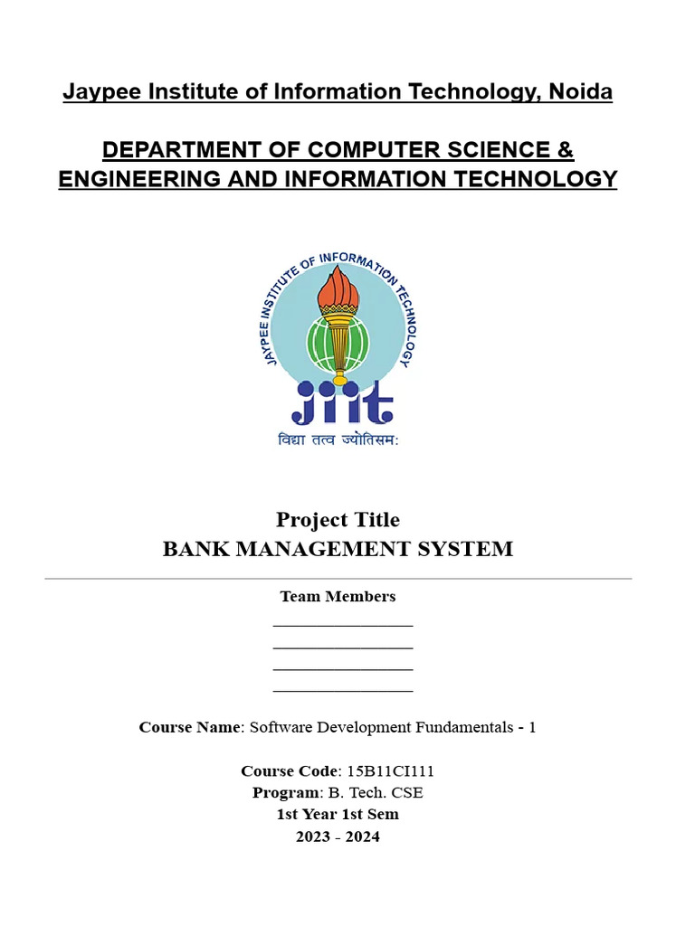 Bank Management System | PDF | Programming | Computer Program