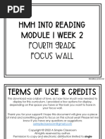 4th HMH Into Reading M1 Lessons 1-5 | PDF