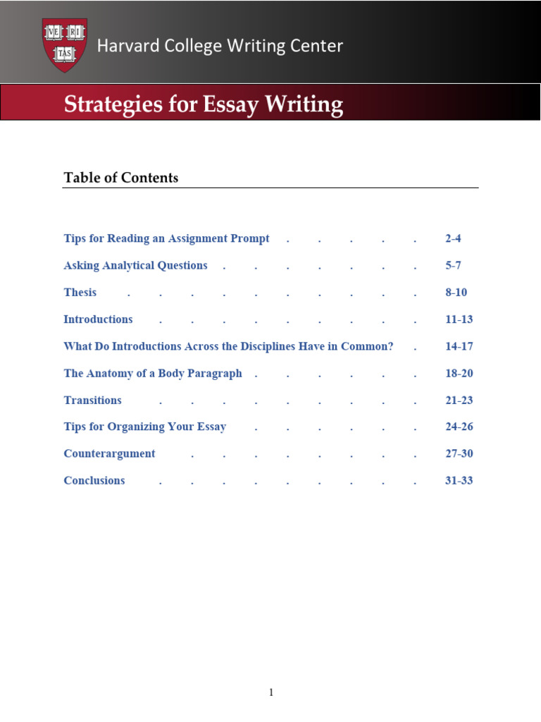 Essay Writing Strategies Guide | PDF | Essays | Karl Marx