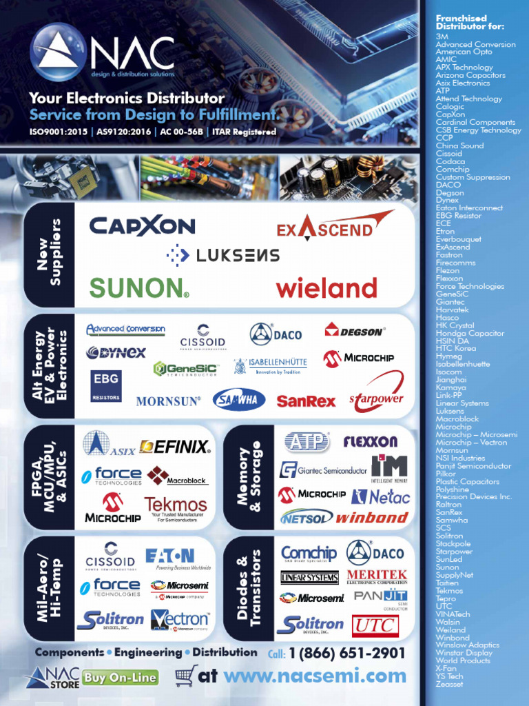 Franchised Electronic Parts Distributor | PDF | Integrated Circuit ...