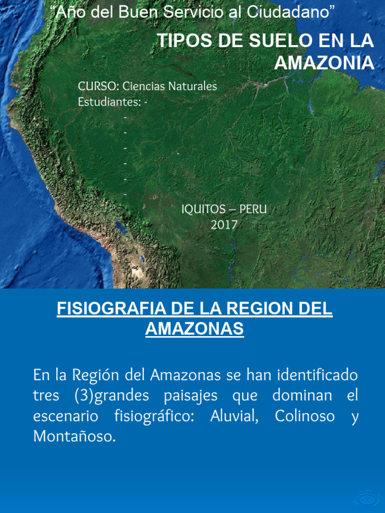 Suelos Amazonicos | PDF | río Amazonas | Geografía Física