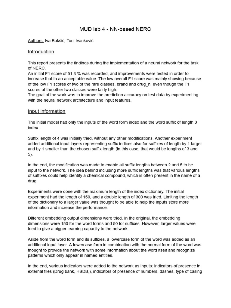 MUD Report 4 | PDF | Artificial Neural Network | Applied Mathematics