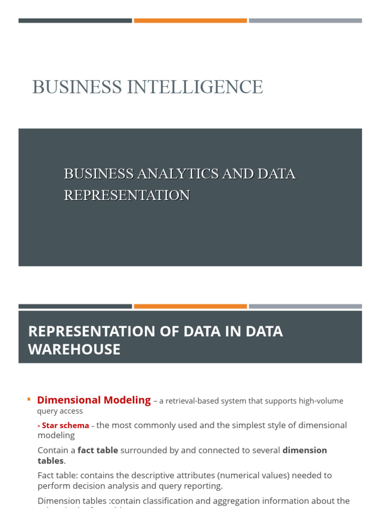 Data Representation and Analytics | PDF | Data Warehouse | Data