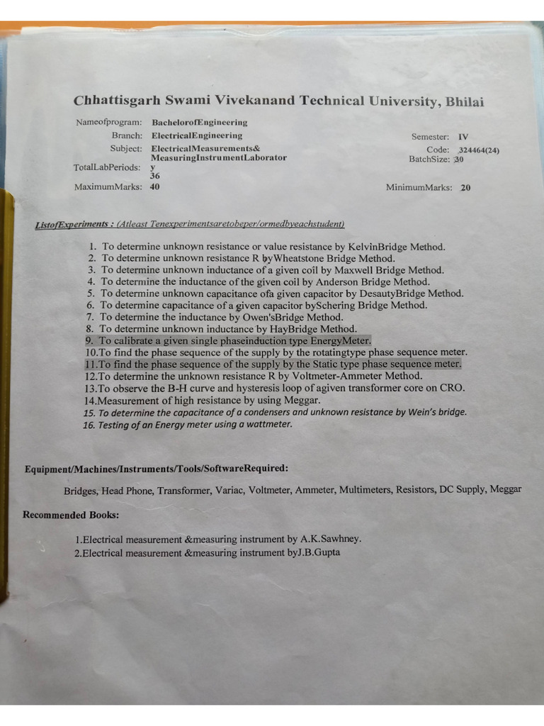 EMMI Practical | PDF