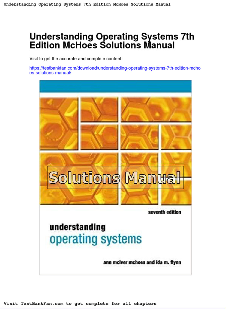 Full Download Understanding Operating Systems 7th Edition Mchoes ... Full Download Understanding Operating Systems 7th Edition Mchoes ...