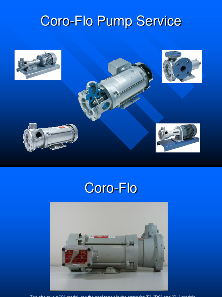 Servicio A Bombas Coro - Flo | PDF | Pump | Mechanical Engineering