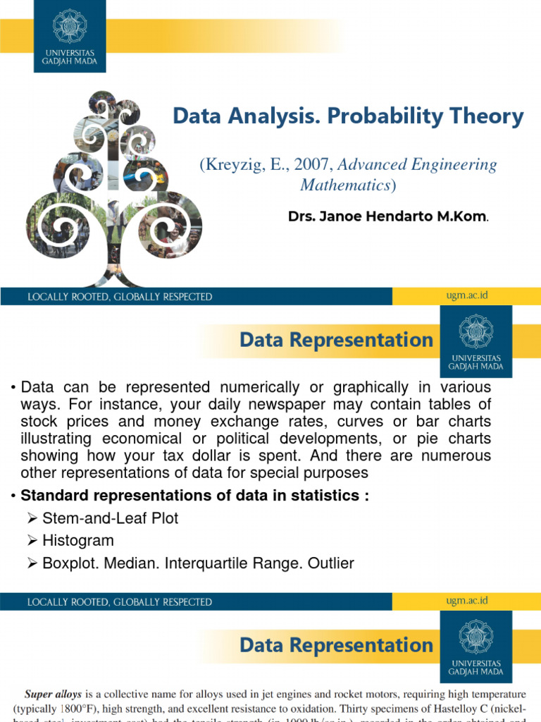 Bab 12. Data Analysis and Probability | PDF | Probability Distribution | Probability