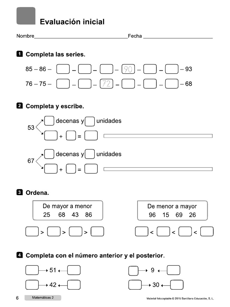 Eval Continua Matematicas 2 Prm Inicial(1) | PDF Eval Continua Matematicas 2 Prm Inicial(1) | PDF