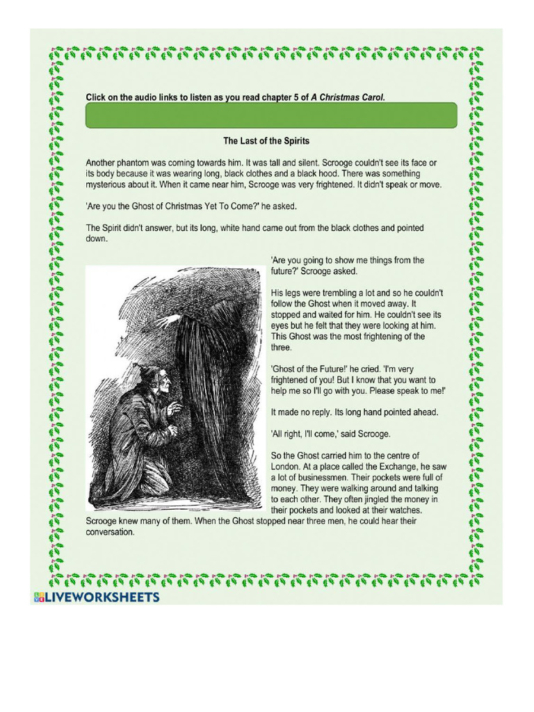 A Christmas Carol - Chapter 5 | PDF