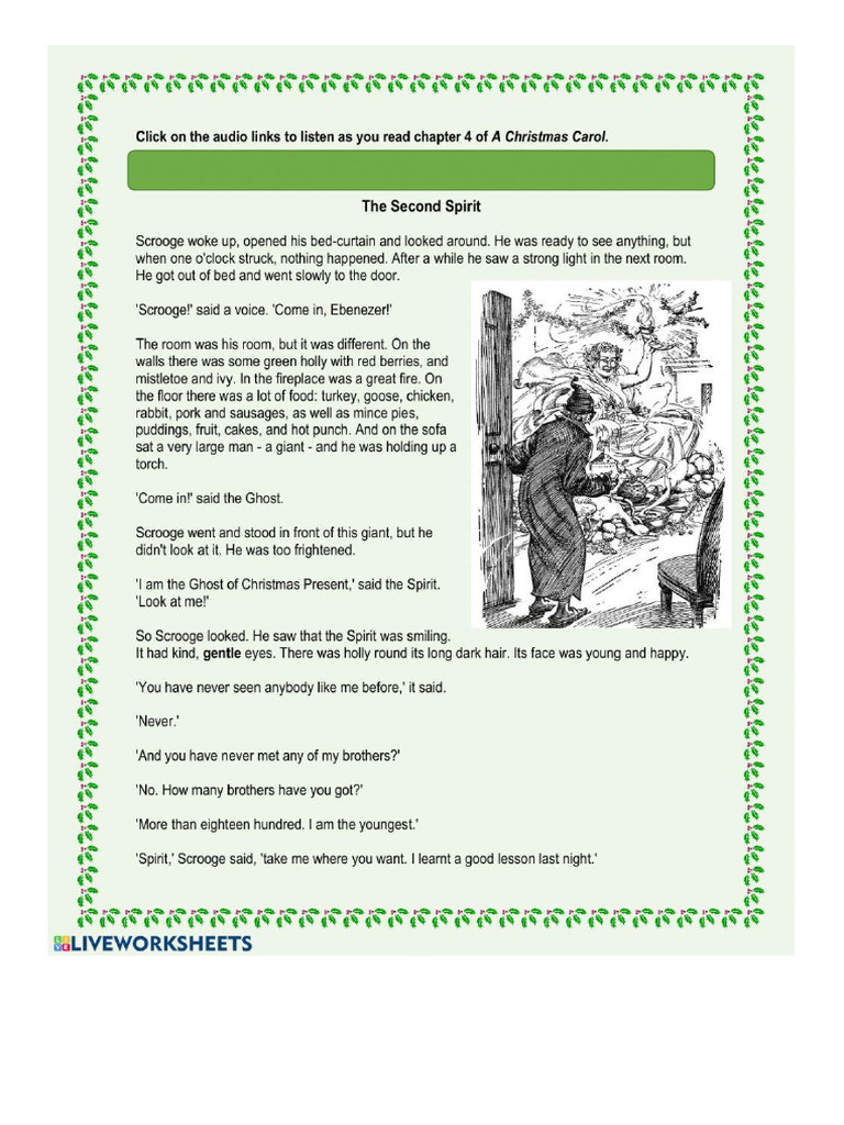 A Christmas Carol - Chapter 4 | PDF