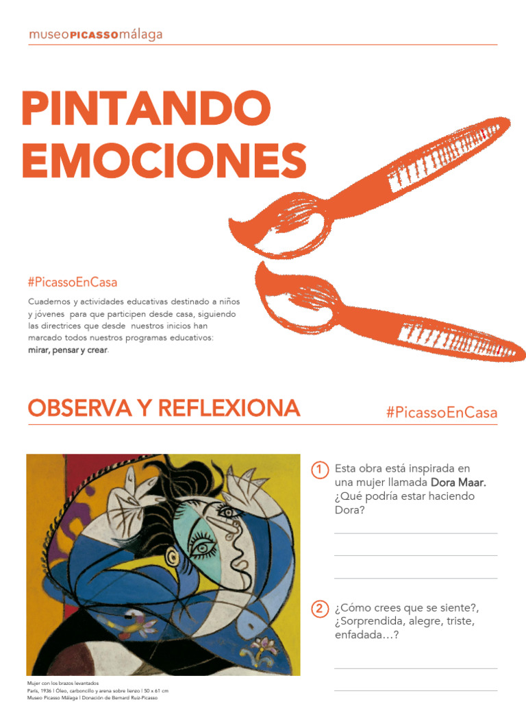 09._pintando_emociones | PDF | Pablo Picasso | Pinturas