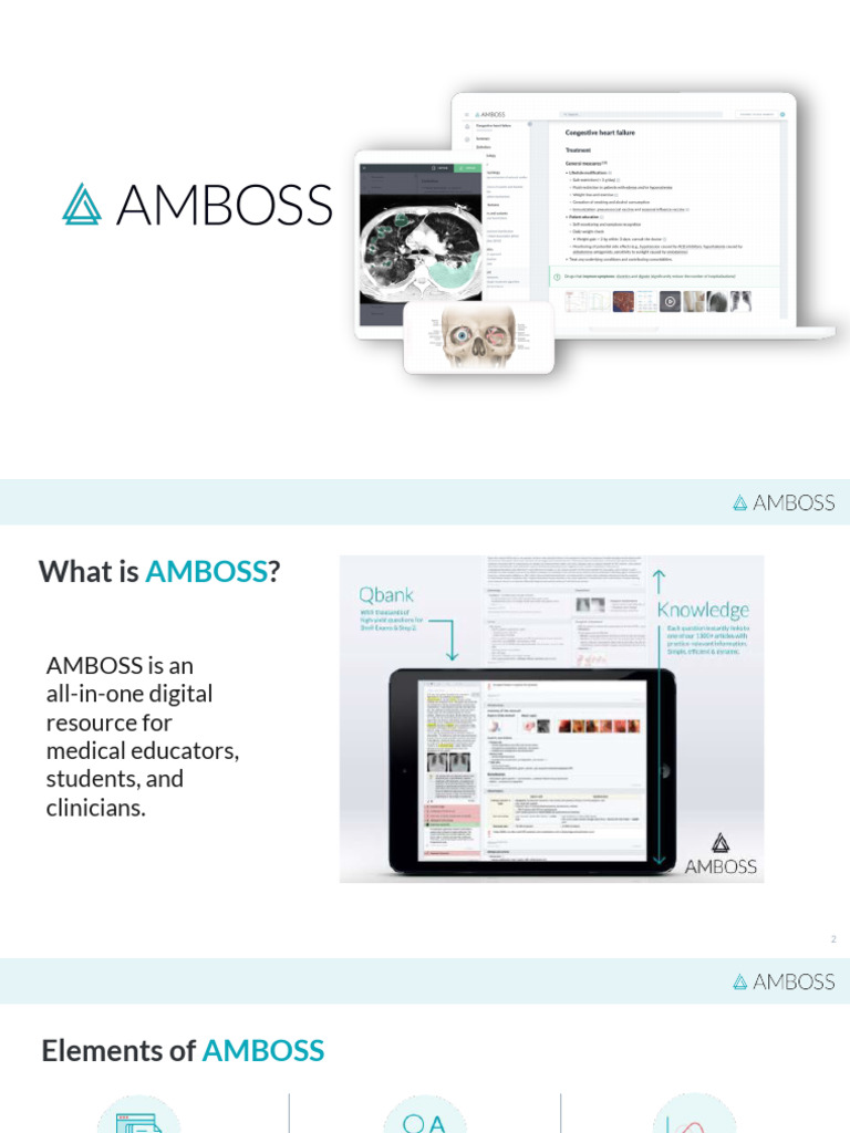AMBOSS | PDF | Medical Imaging | Libraries