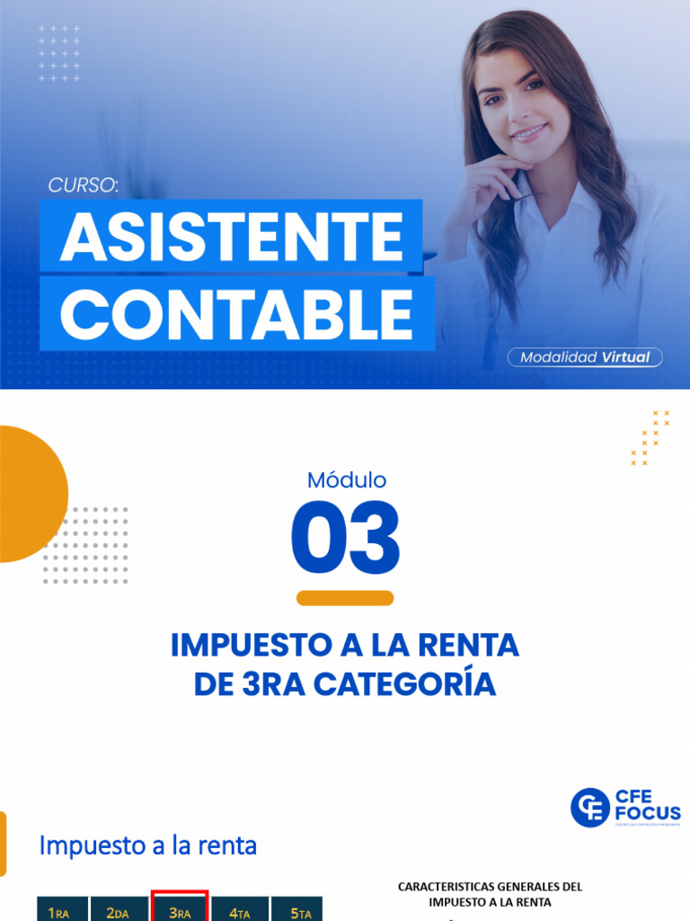 Modulo 03 - Asistente Contable | PDF | Impuestos | Contabilidad