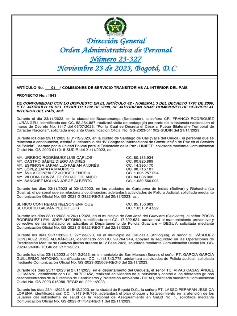 Oap 23-327 - 231208 - 094735 | PDF | Accion legal | Gobierno