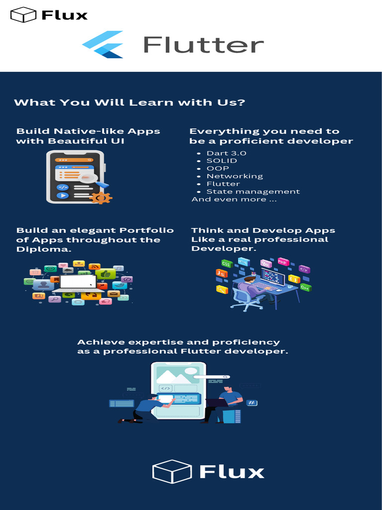 Flux Flutter Diploma Content v1 | PDF | Object Oriented Programming | Computing